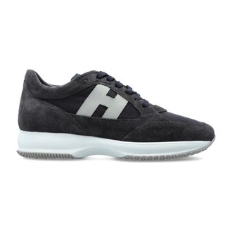 Hogan Homme, Chaussures, Bleu, Taille: 43 1/2 EU Baskets Interactives