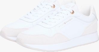 Tommy Hilfiger Basket basse lac&eacute;e en cuir