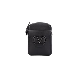 Valentino Garavani Stilvolle Crossbody-Tasche - - Bags - Herren - Schwarzk - ONE SIZE