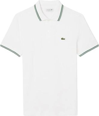 Lacoste Homme, Tops, Blanc, Taille: XL Polo Chemises