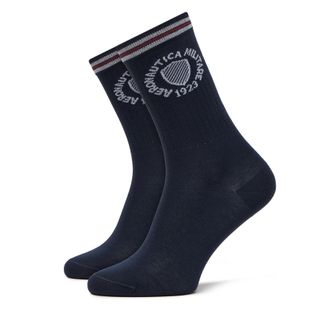 Aeronautica Lange Socken Aeronautica Militare 251CZ015DL561 Dunkelblau