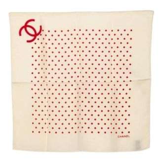 Chanel Pre-owned Scarf - Femme - Pre-owned - Beige - Taille: ONE Size