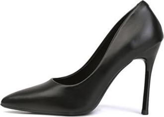 Minetom Femme Escarpins &Eacute;l&eacute;gant Bout Pointu Pumps Talon Aiguille Haute Chaussure de F&ecirc;te Soir&eacute;e Mariage Bureau D Noir 10cm 39 EU