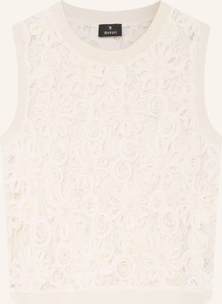 Monari Monari Spitzentop beige