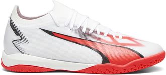 Puma Ultra Match Tt Fußballschuh für Herren, Puma White PUMA Schwarze Feuer-Orchidee, 42.5 EU