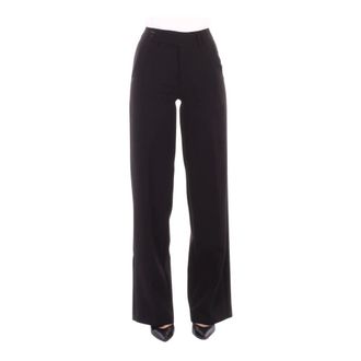 John Richmond Femme, Pantalons, Noir, Taille: 42 FR Wide Pantalons