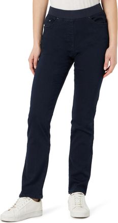 Raphaela by Brax Damen Slim Jeanshose 10-6220, Pamina, Gr. W34/L32 (Herstellergröße: 44 Normalgröße), Blau (Dark Blue 22)