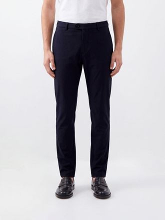 Gimaguas Pantalon de tailleur slim fit en m&eacute;lange de viscose taille mi-haute