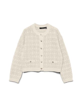 Vero Moda Vmheather Ls O-Neck Cardigan