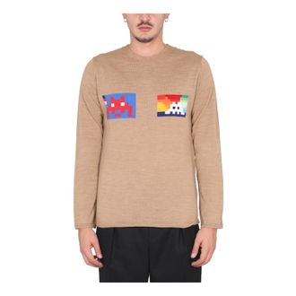 Comme Des Gar&ccedil;ons Sweater Knit - - Knitwear - Herren - Beige - S