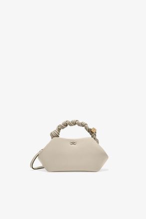 Ganni Sac Bou petit gris clair - Pour Femme