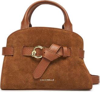 Coccinelle Handtasche Coccinelle Tlb Coccinellesabine Suede Bi E1 TLB 18 03 01 Braun