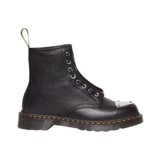 Dr. Martens Homme, Chaussures, Noir, Taille: 44 EU 1460 Toe Plate Lunar Zip Bottes
