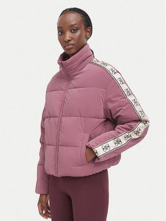 Guess Winterjacke V5BL11 WGYC2 Dunkelrosa Regular Fit