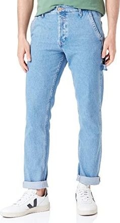 Jack & Jones Mens JJICHRIS JJUTILITY MF 716 Jean pour Homme Bleu Denim 29/30, Bleu Denim, 29W x 30L