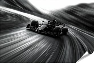 Islandburner XXL Bild Poster Formel 1 Rennwagen auf der Rennstrecke Premium Bilder Fotodruck