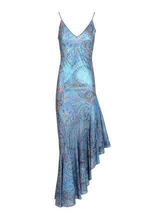 Etro Robe Au Genou - Bleu