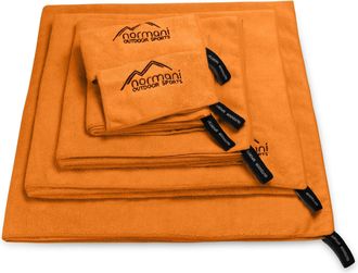 Normani Mikrofaser Handt&uuml;cher 6 Gr&ouml;&szlig;en / 5 Farben, leicht und Ultra saugf&auml;hig, Handtuch Sporthandtuch, Reisehandtuch, Mikrofaser-Badetuch, XXL Strandhandtuch 