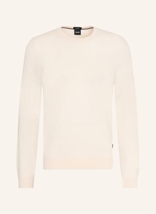 HUGO BOSS Cashmere-Pullover Emigliore weiss