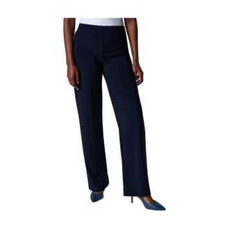 Joseph Ribkoff Femme, Pantalons, Bleu, Taille: 46 FR Pantalon &agrave; Jambes Larges