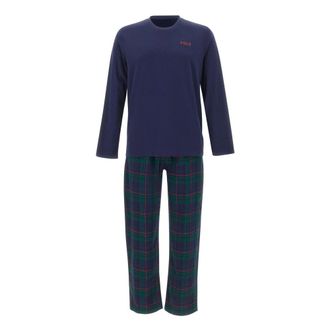 Polo Ralph Lauren Ensemble de pyjama en jersey de coton et flanelle &agrave; carreaux - Homme - V&ecirc;tements de nuit et de d&eacute;tente - Multicolore - Taille: S