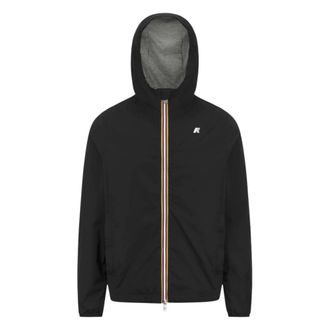 K-Way Jack Stretch Nylon Jersey - - Jackets - Herren - Schwarzk - L