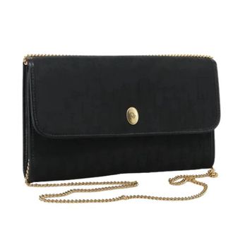 Dior Pre-owned Trotter Canvas Schultertasche - - Pre-owned - Damen - Schwarzk - ONE SIZE