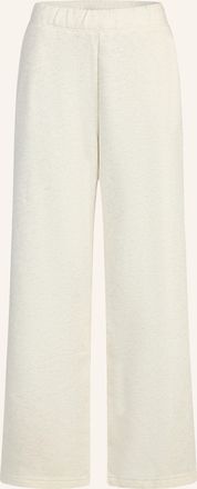 Fabletics Sweatpants Cozy Fleece Wide Leg beige