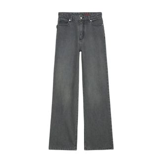 Zadig&Voltaire High-Waisted Jeans mit geradem Schnitt - - Jeans - Damen - Grau - W26