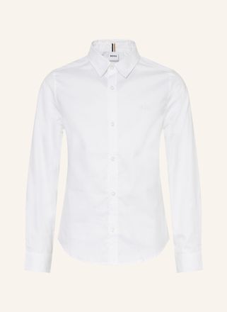 HUGO BOSS Oxfordhemd weiss