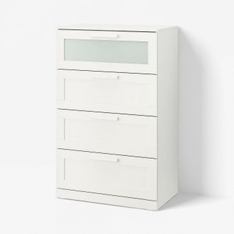 IKEA BRIMNES Kommode mit 4 Schubladen
