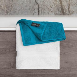 ESTELLA Gästetuch Luxor | blau | 30x50 | saugstark & weich