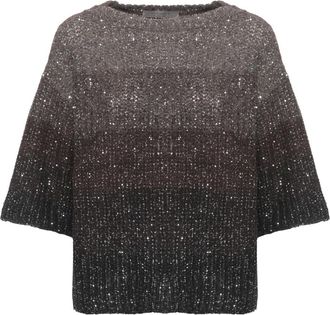 D.exterior D.exterior Pullover Braun - - Knitwear - Damen - Braun - M