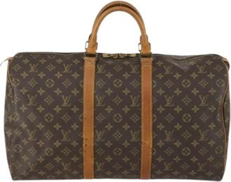 Louis Vuitton unisex, Pre-owned, Brun, Taille: ONE Size Sac Keepall Pre-owned