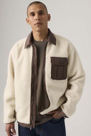 Levi's Veste Sherpa Joonie - Homme - Neutral / Oatmeal - XL
