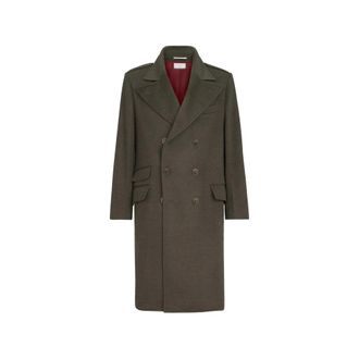 Brunello Cucinelli Herren, M&auml;ntel, Gr&uuml;n, SGr&ouml;&szlig;e