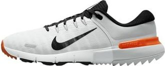 Nike Nike Free Golf NN Chaussures de golf (FN0332-103, blanc/orange/noir), Blanc/orange s&eacute;curitaire/noir, 42 EU