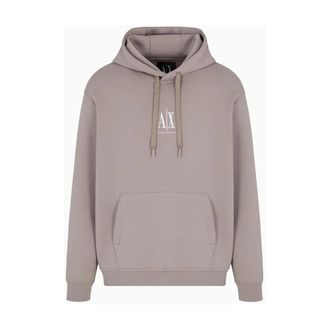 A|X Armani Exchange Icon Logo Hoodie - - Sweatshirts & Hoodies - Herren - Braun - S
