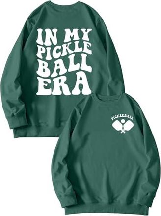 Generic Sweat-shirt de No&euml;l pour femme 2025 Hiver Lounge Wear In My Sweatshirt Pull de sport tendance Pull &agrave; col rond mignon pour amoureux Sweat &agrave; capuche de 