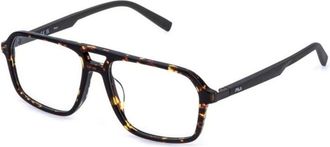 Fila Homme, Accessoires, Brun, Taille: 56 MM Monture en fibre de carbone