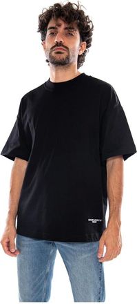 Carhartt Work in Progress T-shirt S/S Chapter Script - Homme - Tops - Noir - Taille: M