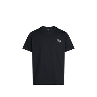 A.P.C. T-shirt &agrave; col rond en coton