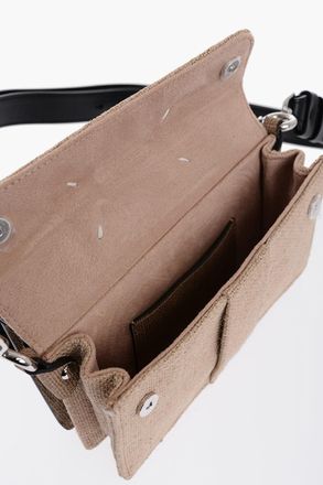 Maison Margiela Two-Tone Crossbody Bag With Animalier Detail Maison Margiela
