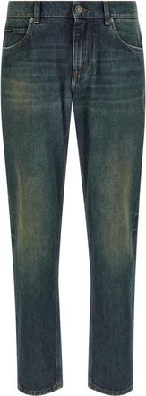 Dolce & Gabbana Homme, Jeans, Bleu, Taille: M Pantalon en denim