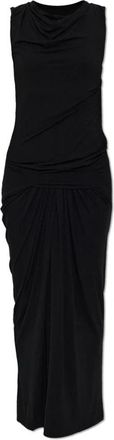 Entire studios Maxikleid mit Drapierung - - Dresses - Damen - Schwarzk - M