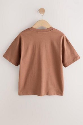Next T-Shirt Relaxed Fit Kurzarm-T-Shirts, 4er-Pack (4-tlg)