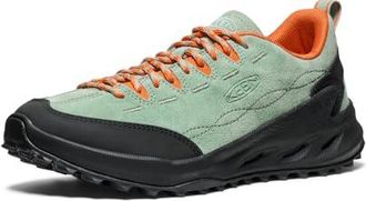 Keen Jasper Zionic Chaussures de randonnée en daim durable pour femme, Vert granit/flamme dorée, 38 EU