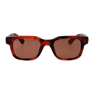 Bottega Veneta Stretch Sonnenbrille - - Accessories - Herren - Braun - 49 MM