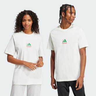 adidas T-Shirt LOUNGE PIZZA GRAPHIC T-SHIRT (1-tlg)