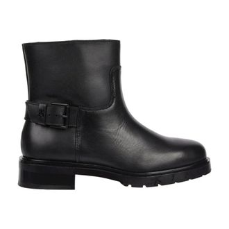 Tommy Hilfiger Schwarze Biker-Stiefeletten - - Shoes - Damen - Schwarzk - 41 EU